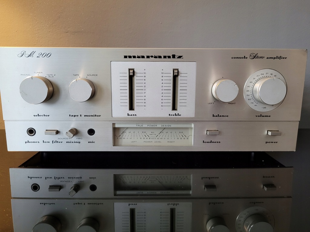 Wzmacniacz vintage Marantz PM 200 - 11846872474 - oficjalne archiwum ...