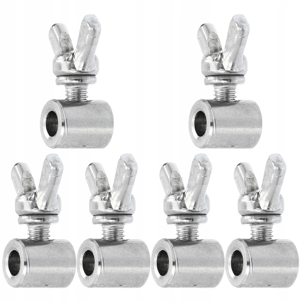 Wire Rope Clip Wire Rope Chuck Double Strand 6 Pcs - 13418462294 ...