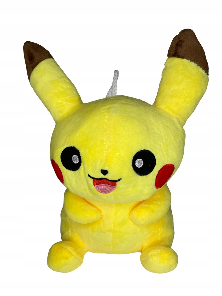 DUŻA MASKOTKA PIKACHU PLUSZAK PIKACZU POKEMON 30cm - 13447127336 ...