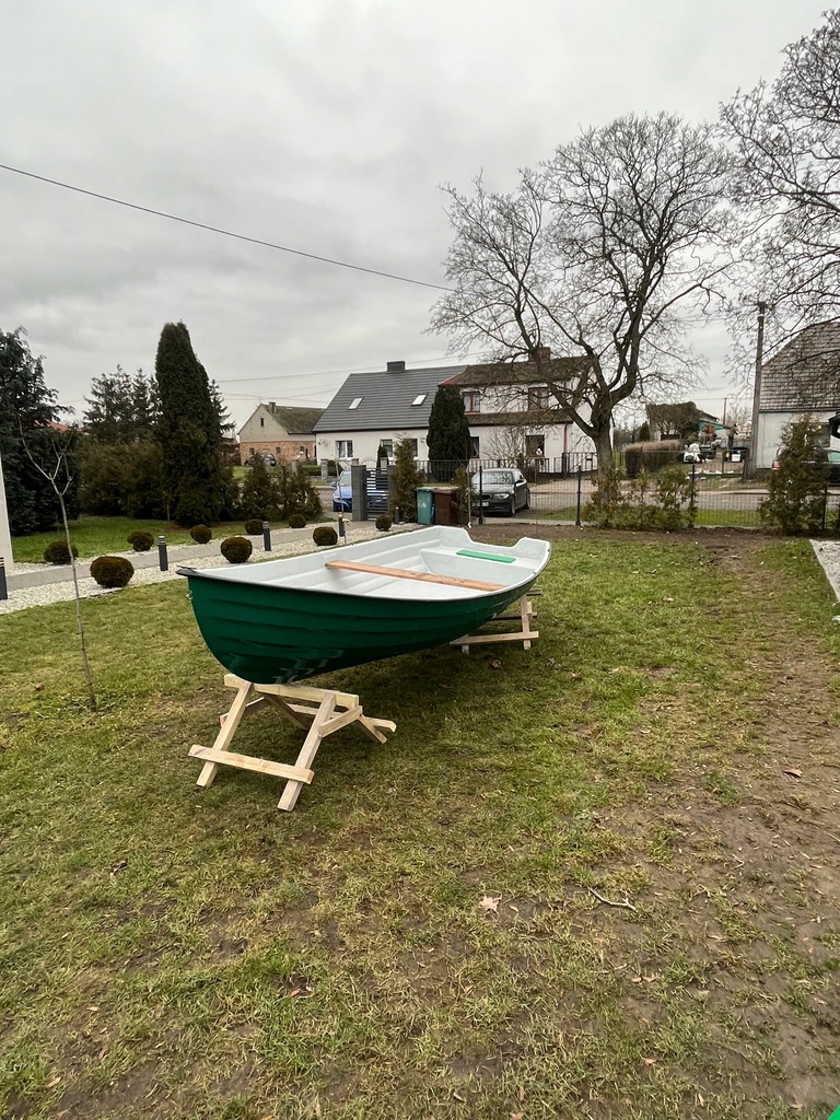 Lodz Łódź lodka łódka wiosłowa wedkarska wędkarska - 13597922820 ...