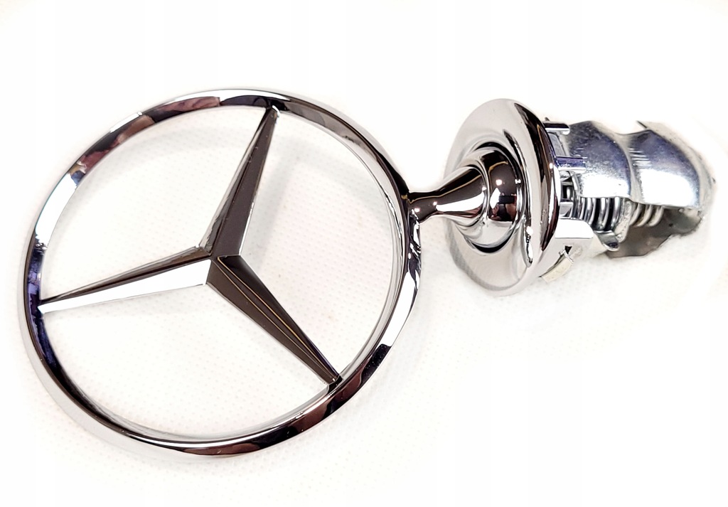 MERCEDES W123 W124 GWIAZDA NA MASKE EMBLEMAT METAL - 12799133239 ...