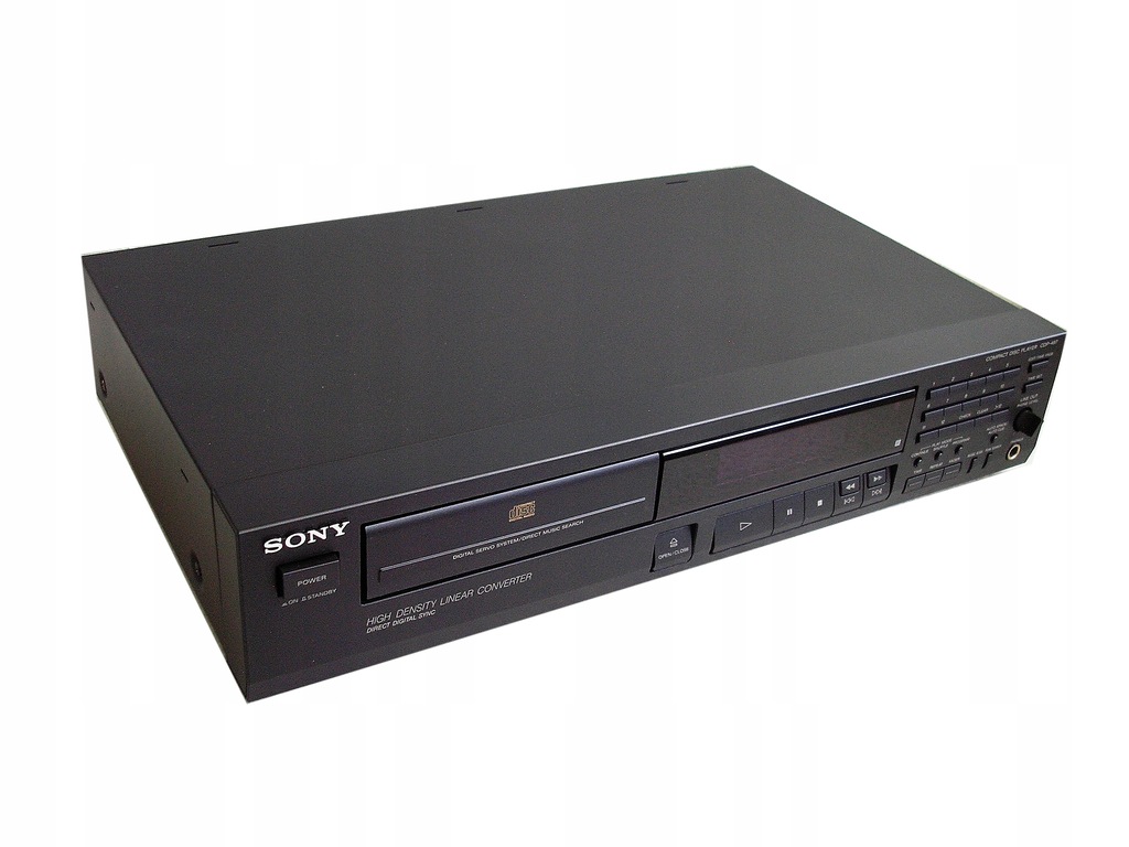 SONY CDP-497 / 1 bit HYBRID PULSE / 1992r. - 12290549408 - oficjalne ...