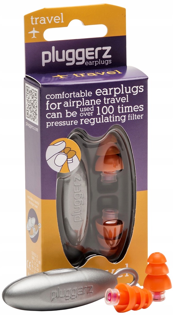 ZATYCZKI STOPERY DO USZU PLUGGERZ UNI FIT TRAVEL - 7568422909 - oficjalne archiwum Allegro