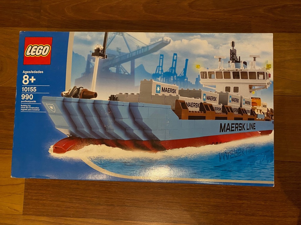 LEGO Exclusive 10155 Maersk Line Container Ship - 8897802661 ...