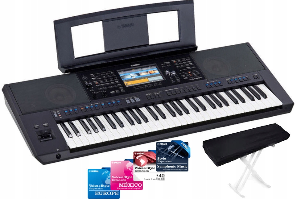 YAMAHA PSR-SX900 + POKROWIEC STYLE i 4 PACKI w 24h - 11005607807 - oficjalne archiwum Allegro