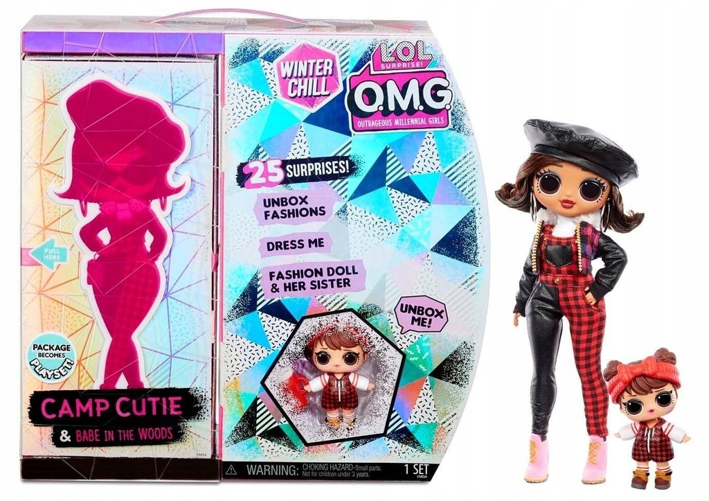 LOL SURPRISE 2 LALKI ZESTAW 25W1 LALKA MODOWA DUŻY - 12989840180 ...