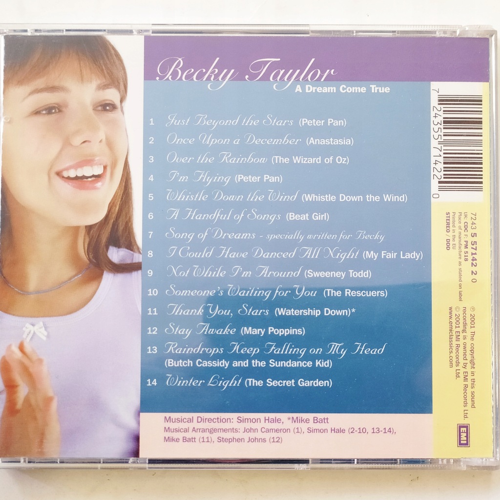 Becky Taylor- A Dream Come True- CD - 9702731882 - oficjalne archiwum ...
