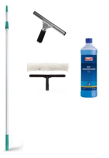 ZESTAW DO MYCIA OKIEN TTS + KIJ 5 M + PŁYN. - 10611207810 - oficjalne archiwum Allegro