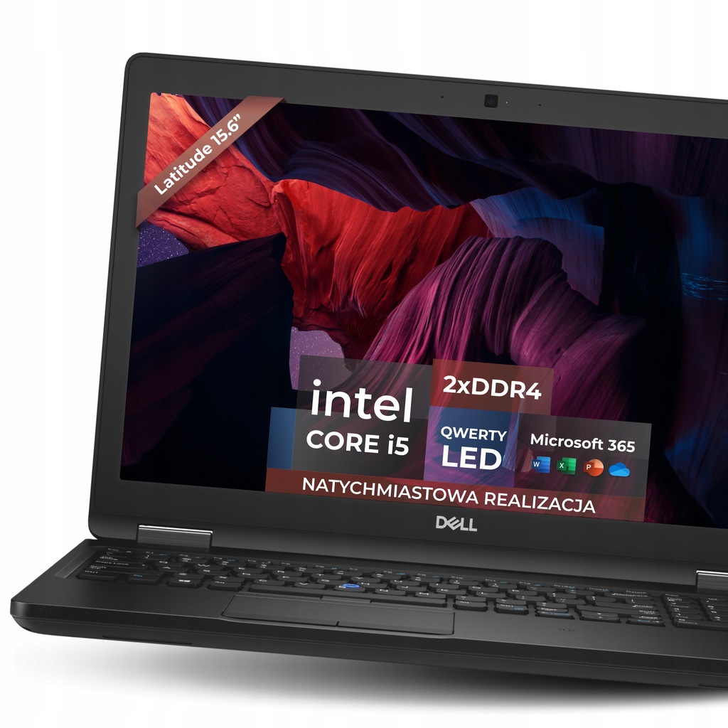 Laptop Dell Latitude 15! Intel Core i5|klaw. LED USB-C|W10PRO 11PRO ...