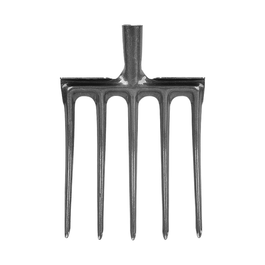 Garden Digging Fork Head Turning Fork Head Only for Arable Soil 5 Teeth ...