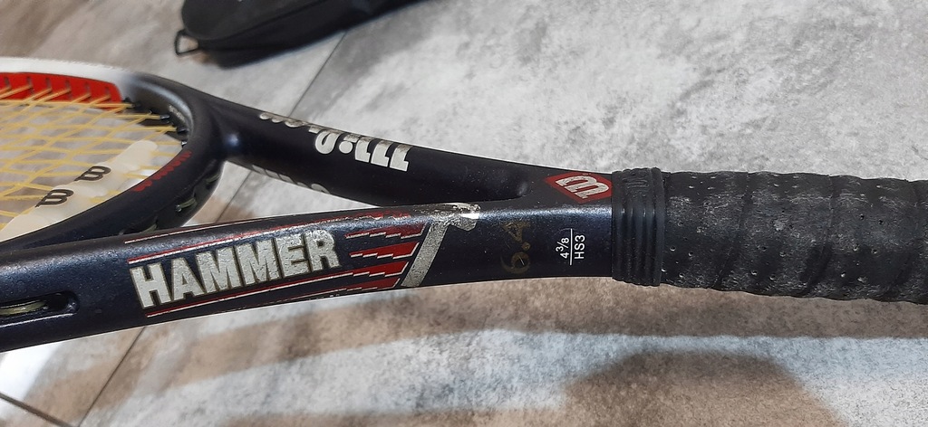 Wilson hammer 6.4 rakieta tenis - 10752191626 - oficjalne archiwum Allegro