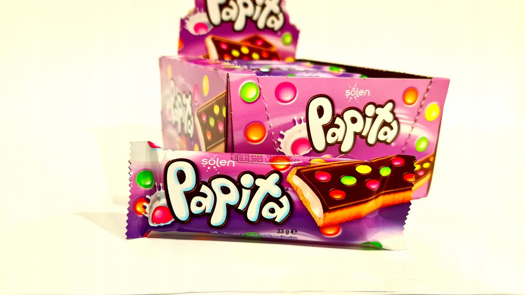 BATON MLECZNY Z DRAŻAMI 33G PAPITA - 12060022037 - oficjalne archiwum ...