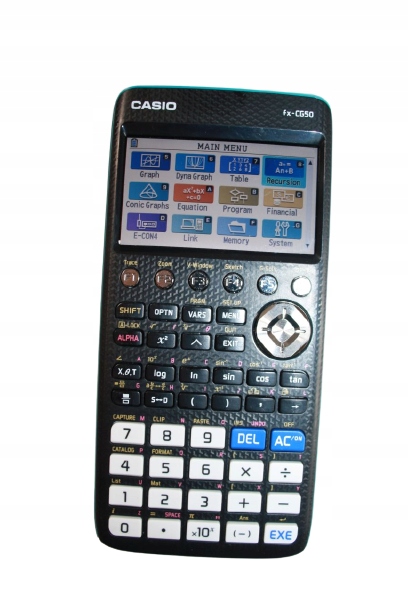 KALKULATOR GRAFICZNY CASIO FX-CG50 - 12781699078 - oficjalne archiwum Allegro