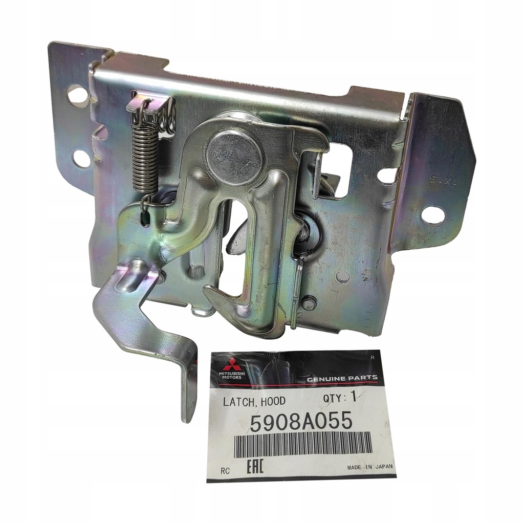 ZAMEK ZATRZASK MASKI MITSUBISHI LANCER 07- ORYG - 12111295175 ...