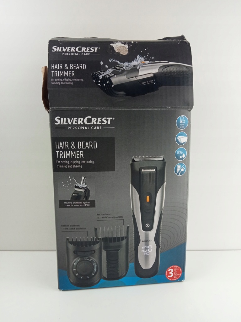 Maszynka do strzyżenia Silvercrest SHBS 800 A1 - 12432660936 - oficjalne archiwum Allegro