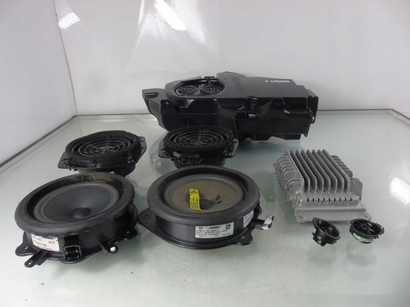 AUDI A3 8P NAGLOSNIENIE BOSE GLOSNIK WZMACNIACZ - 11249305621 - oficjalne archiwum Allegro