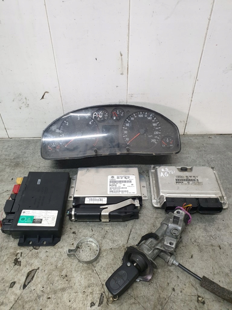 STEROWNIK ZESTAW START AUDI A6 C5 2,5TDI AUTOMAT - 13187803514 ...