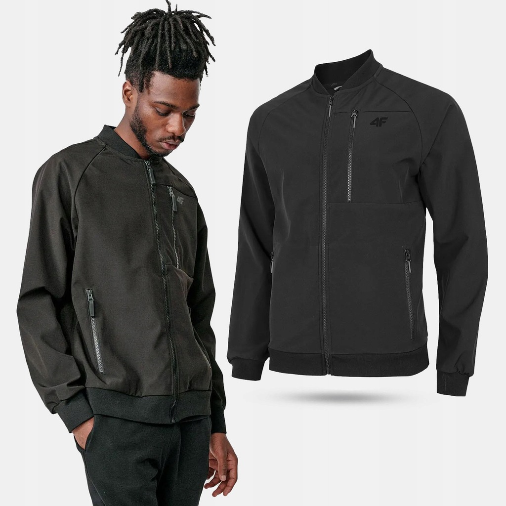 KURTKA MĘSKA 4F SOFTSHELL MEMBRANA WIOSENNA - 13628570661 - oficjalne archiwum Allegro