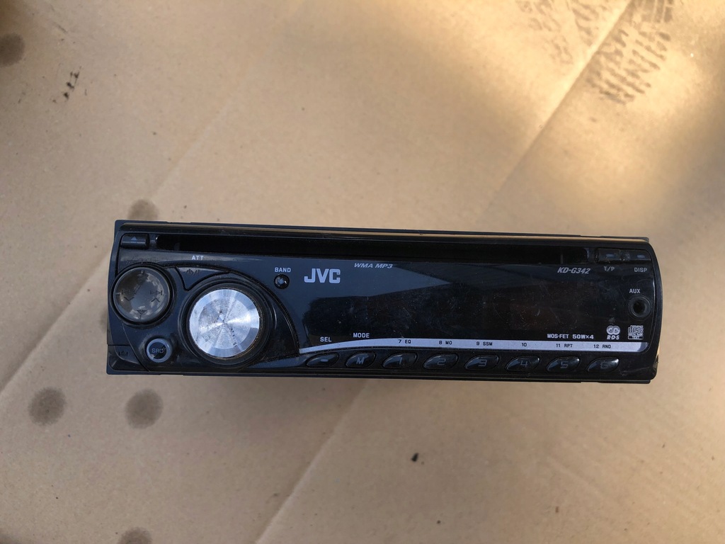 RADIO ODTWARZACZ CD JVC KD-G342 - 13116547246 - oficjalne archiwum Allegro