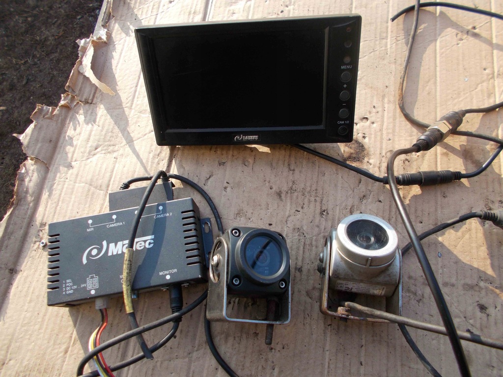 TIR MONITOR MOTEC MD2070 2x KAMERY MC6090D-3 - 9986271903 - oficjalne ...