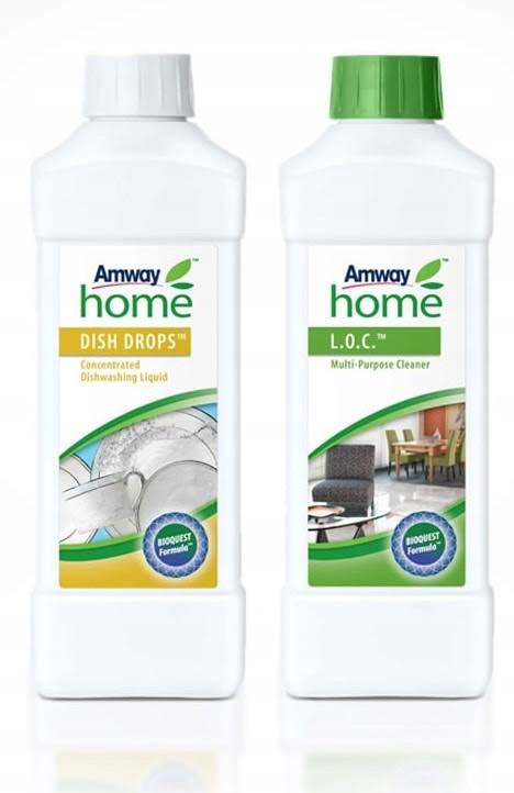 Zestaw Płyn do naczyń Dish Drops + LOC Amway - 12911485247 - oficjalne ...