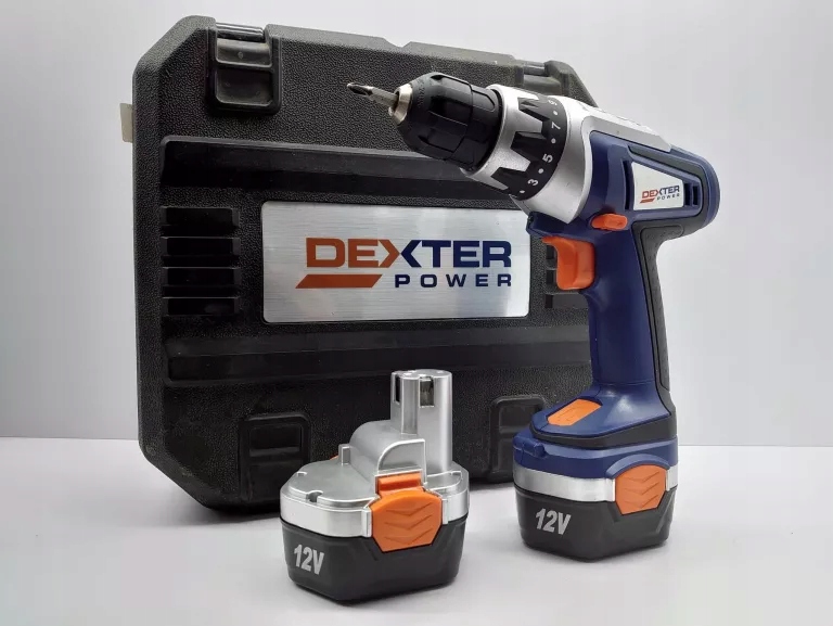 WKRĘTARKA 12V - DEXTER ML-CD33-120 - 2X AKU - 12822419355 - oficjalne archiwum Allegro