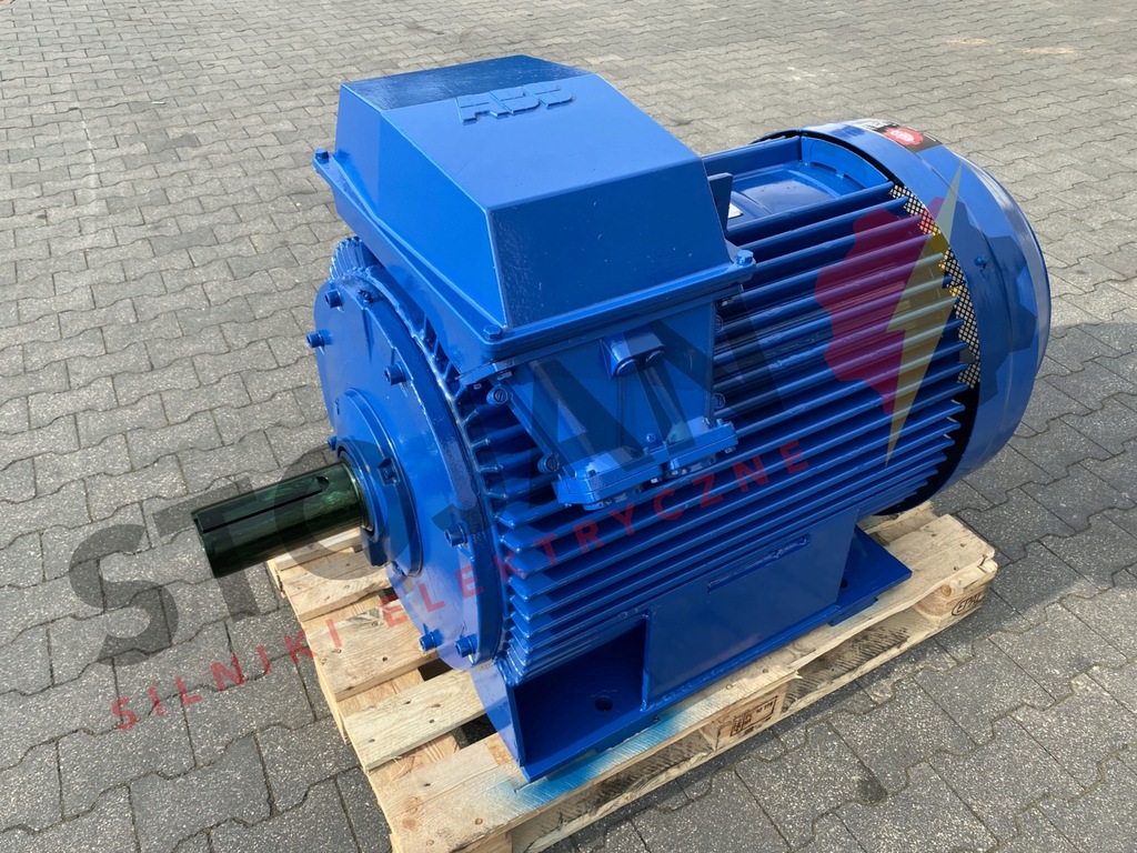 silnik elektryczny 200kW 1487obr. ABB - 11169846183 - oficjalne archiwum Allegro