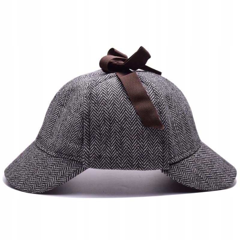 Berety Czapka Cosplay Detektyw Sherlock Holmes Dee - 10011379045 ...
