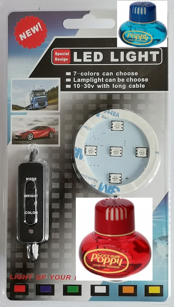podświetlenie LED- POPPY /TURBO multikolor USB - 12124257584 ...