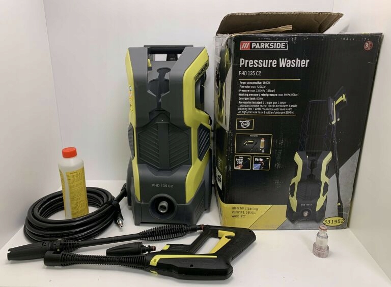 MYJKA CIŚNIENIOWA PARKSIDE PHD 135 C2 - 12013513870 - oficjalne archiwum Allegro