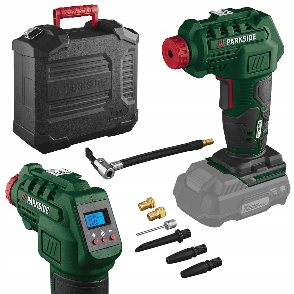 PARKSIDE AKUMULATOROWA SPRĘŻARKA 20V PAK 20-Li B2 - 14183563210 ...