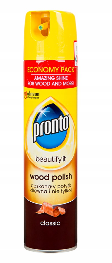 PRONTO WOOD CLASSIC SPRAY DO MEBLI 300ML - 10794471123 - oficjalne ...
