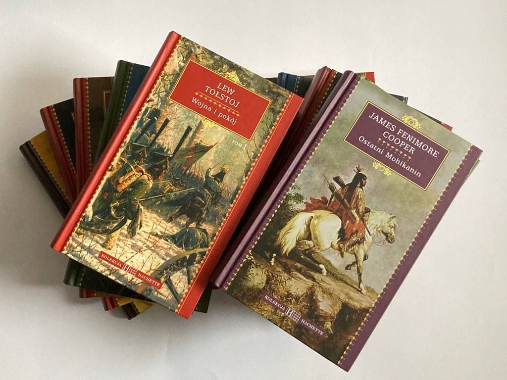 Kolekcja Hachette - Wielki zestaw 45 tomów - 12343895289 - oficjalne ...
