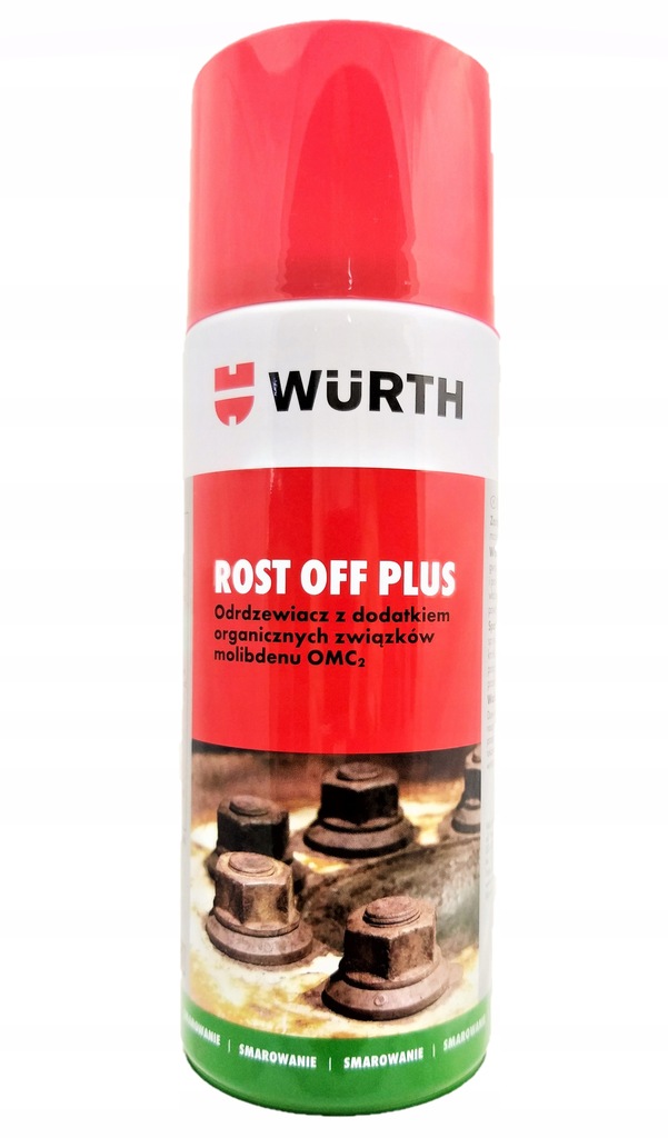 WURTH ROST OFF PLUS ODRDZEWIACZ SMARUJĄCY 400ML - 12382389994 ... WURTH ROST OFF PLUS ODRDZEWIACZ SMARUJĄCY 400ML - 12382389994 ...