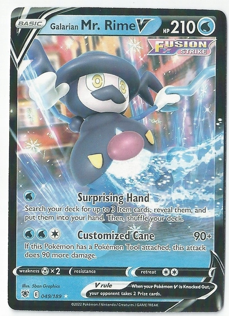 Karta Pokemon MR.RIME - 13062759198 - oficjalne archiwum Allegro
