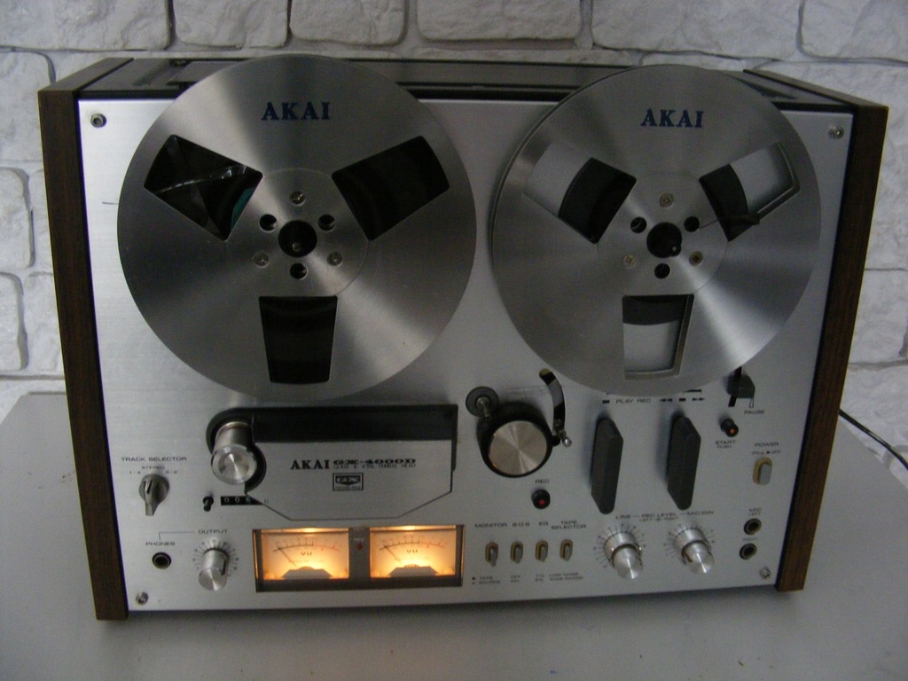 magnetofon szpulowy akai GX-4000D,japan,vintage - 9372045986 - oficjalne archiwum Allegro