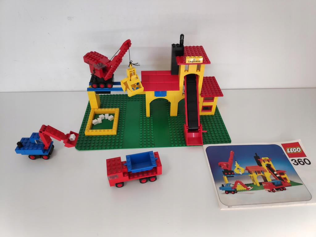 Lego Legoland 360 Gravel Quarry KOMPLET 1974r - 10488934228 - oficjalne ...