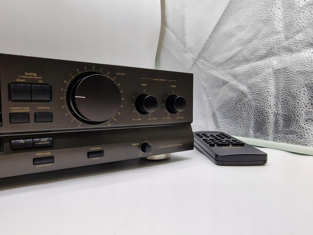 Technics SA-GX100 Amplituner + Oryginalny pilot!!! - 12540364172 ...
