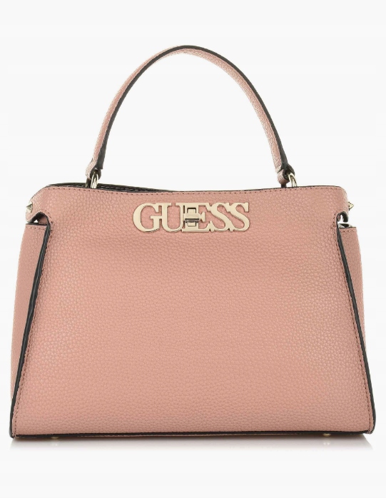 GUESS TOREBKA DAMSKA RÓŻOWA KLASYCZNA LOGO 1GCH - 13024383076 ...