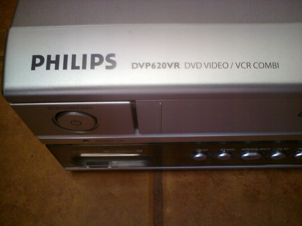 2w1 Combo Philips DVP620VR DVD VCR VHS VIDEO PILOT - 12175566099 ...
