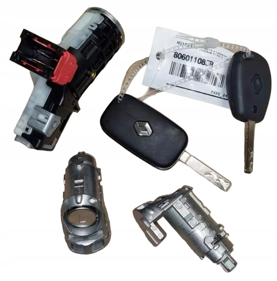 Stacyjka Wkładki Renault Master Clio Kangoo 7701210033 Nowy Oryginał OE ...