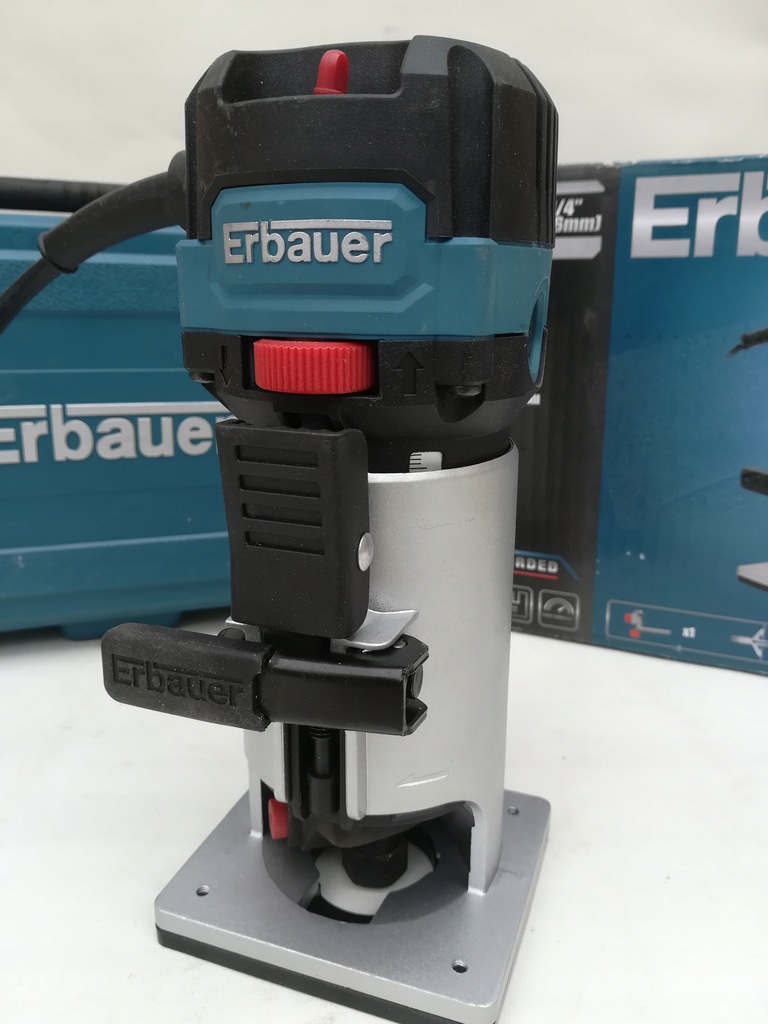 RĘCZNA FREZARKA KRAWĘDZIOWA ERBAUER 710W EPR710 - 8599627824 ...