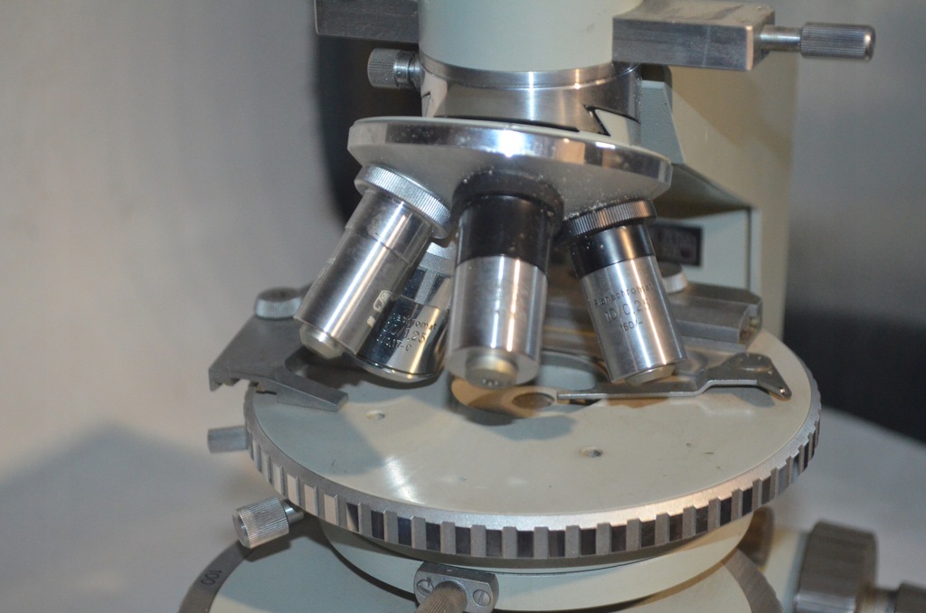 MIKROSKOP laboratoryjny Carl Zeis Jena Amplival - 11621438972 ...