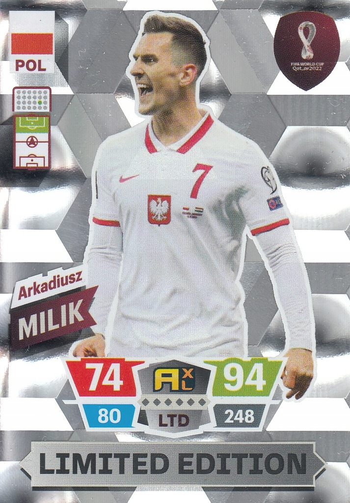 World Cup Qatar 2022 Limited Edition MILIK - 12646620890 - oficjalne archiwum Allegro