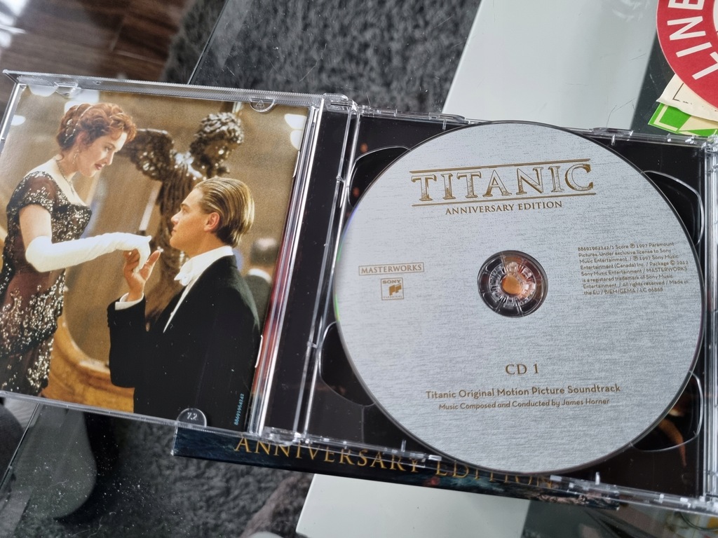 Płyta James Horner Titanic Anniversary Edition CD - 13369606505 - oficjalne archiwum Allegro