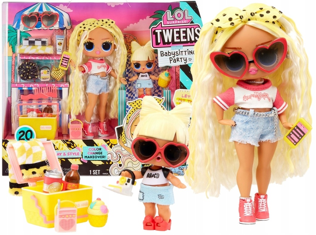 LOL SURPRISE LALKA TWEENS RAE SANDS + SPF Q.T 0492 - 12700907444 ...