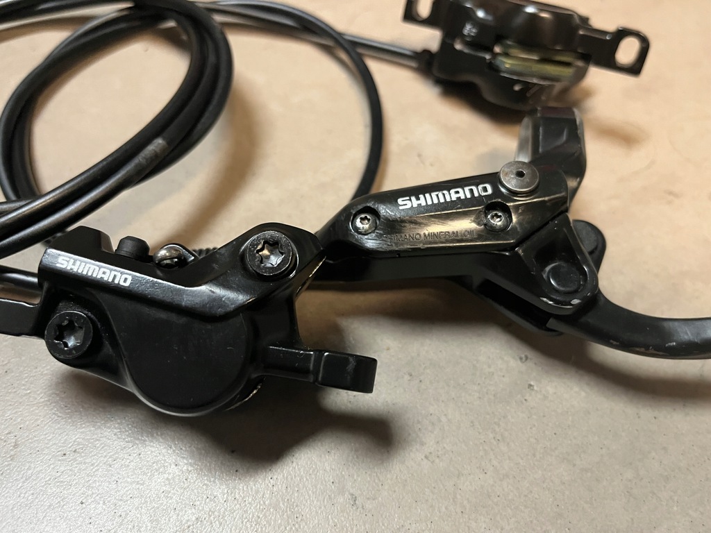 Hamulce klamka bl-m355 shimano br-MT500 komplet - 11775087185 ...