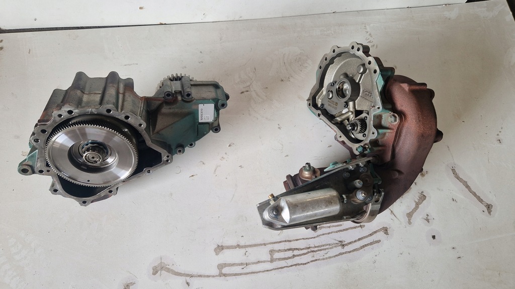 turbo compound turbosprężarka volvo fh4 fh5 silnik d13k k8 turbo compound turbosprężarka volvo fh4 fh5 silnik d13k k8