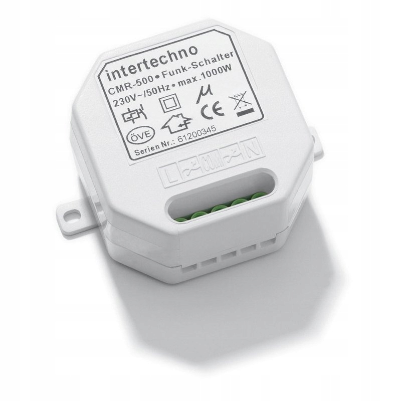 BEZPRZEWODOWY Moduł włącznik radiowy podtynkowy CMR-500 INTERTECHNO - 12962585355 - oficjalne ...
