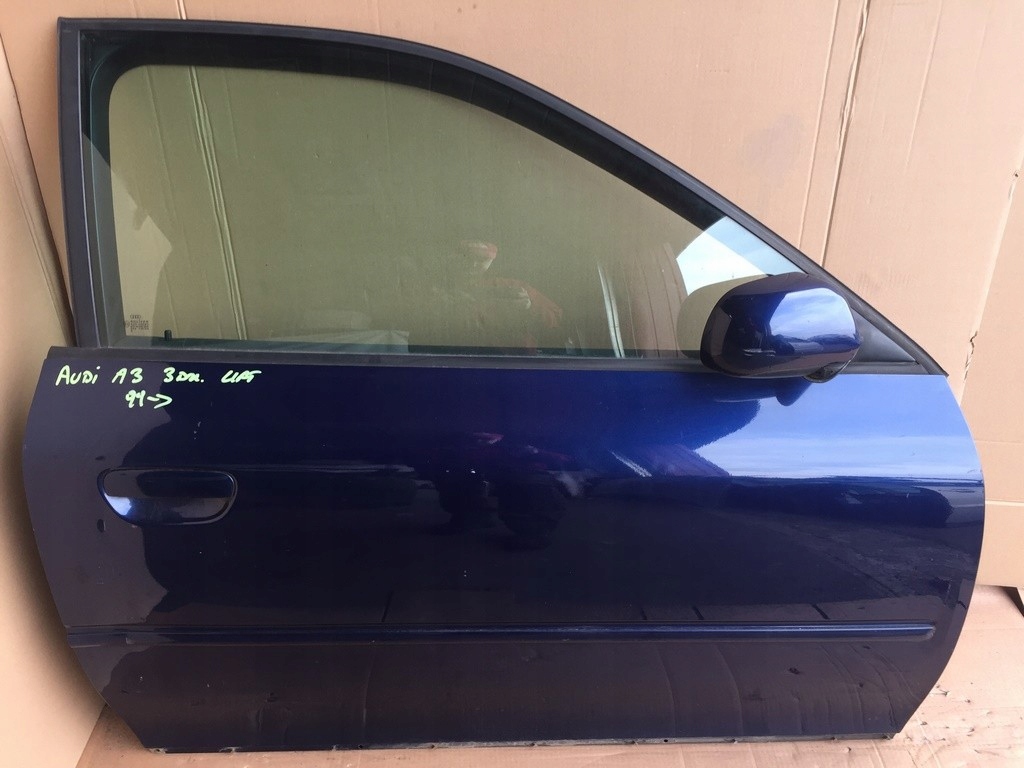 Audi A3 8L 3D lift 99- drzwi prawe - 11580345282 - oficjalne archiwum Allegro